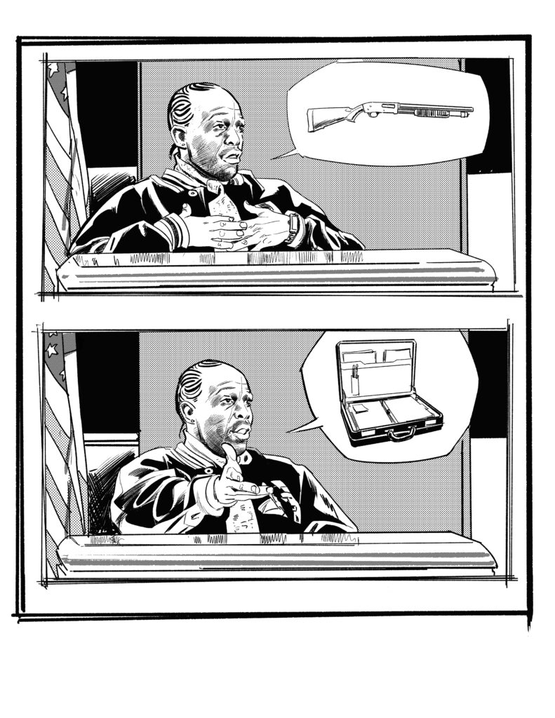 Fan Art of The Wire | Steve Lieber